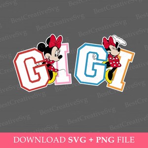 Gigi Svg, Miss Mouse Svg, Family Trip Svg, Family Vacation Svg, Vacay ...