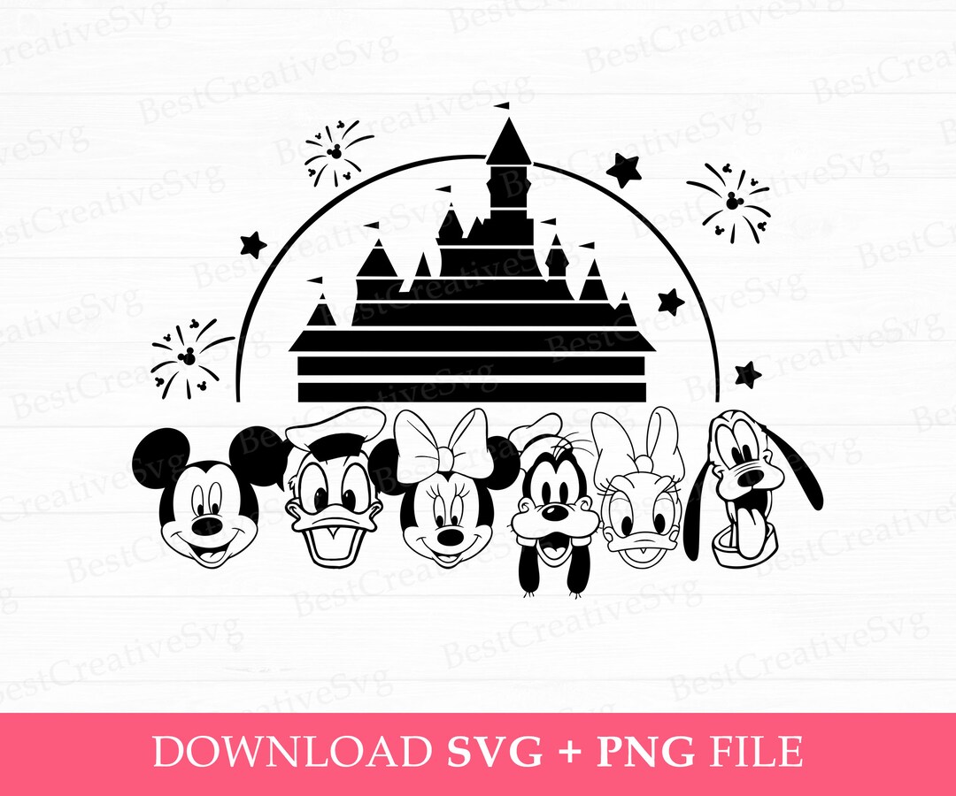 Mouse and Friends Svg, Magical Kingdom Svg, Family Trip Svg, Vacay Mode ...