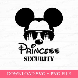 Princess Security Svg, Funny Dad Svg, Funny Boyfriend Svg, Gift for Dad ...