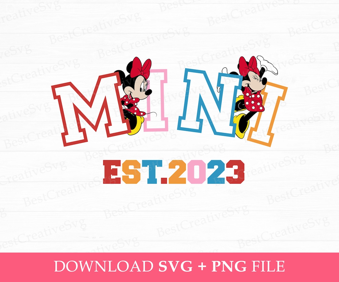 Mini Est 2023 Svg, Family Trip Svg, Gift for Mom Svg, Family Vacation ...