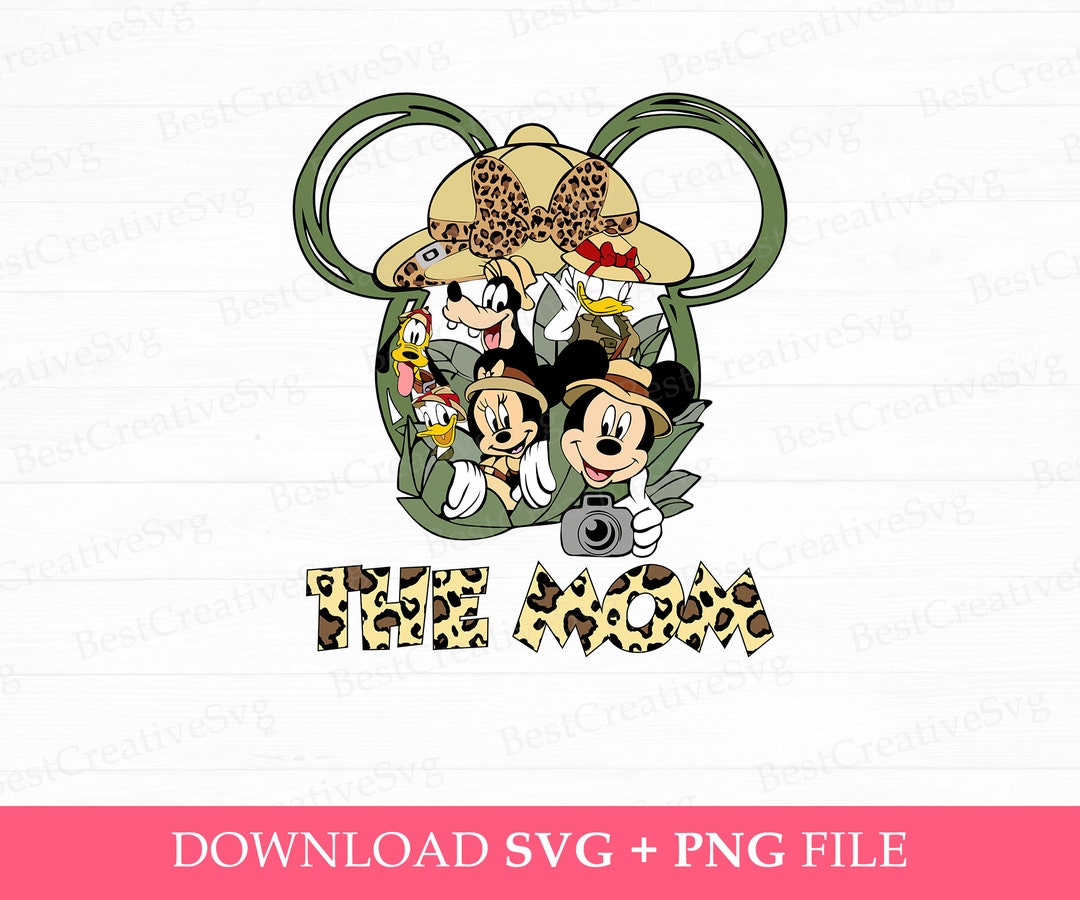 The Mom Svg, Mouse and Friends Svg, Safari Trip Svg, Wild Trip Svg ...