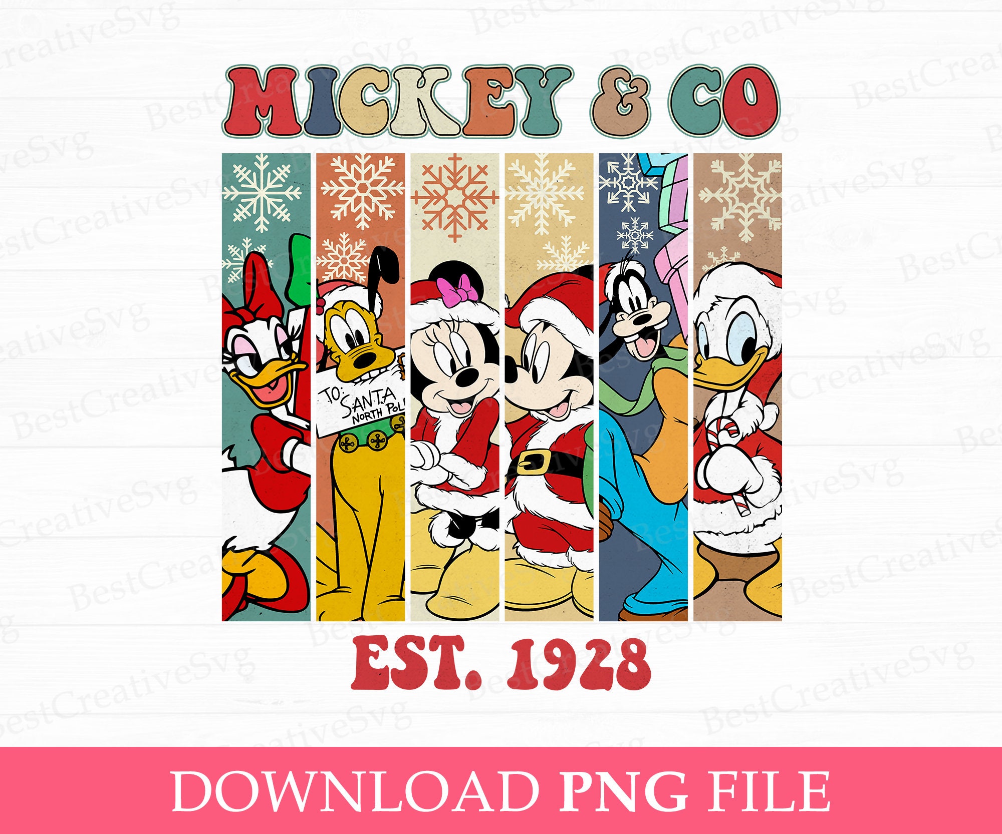 Mouse and Co Png, Merry Christmas Png, Christmas Mouse and Friends Png ...