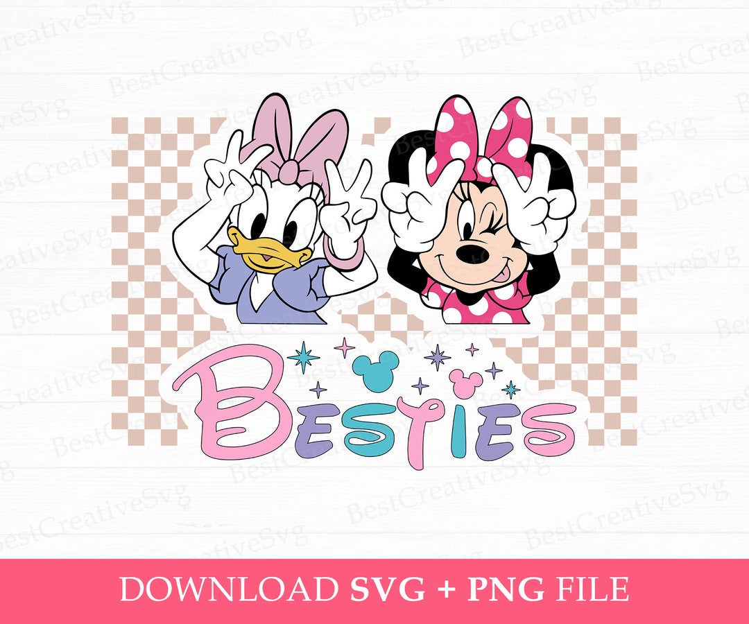 Besties Svg, Mouse and Friends Svg, Girls Trip Svg, Best Friends Svg ...