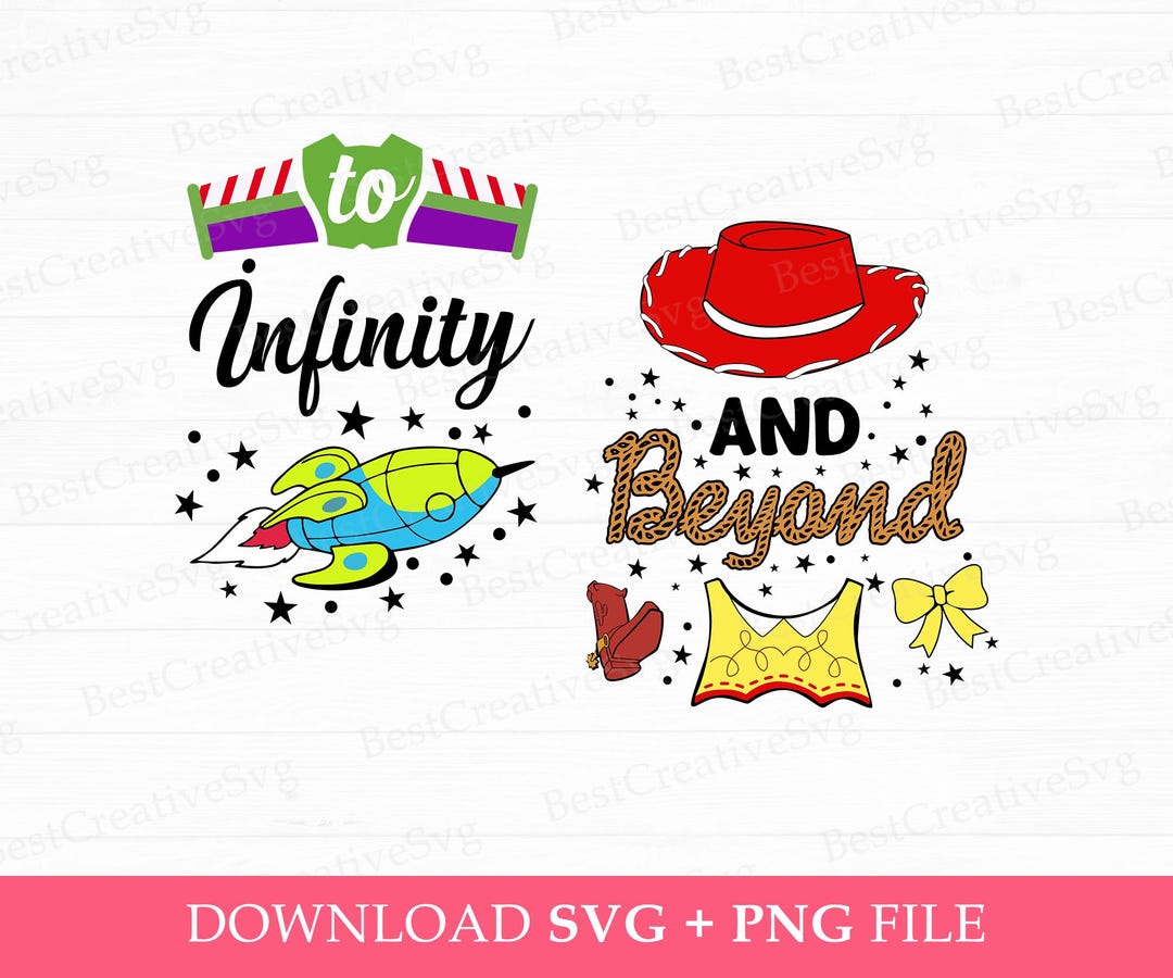 To Infinity and Beyond Svg, 2025 Family Trip Svg, Toy Friends Svg ...