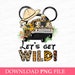 Let's Get Wild Png, Bundle Family Trip Png, Animal Kingdom Png, Mouse ...