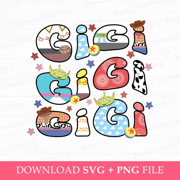 Toy Story Gigi Svg - Etsy
