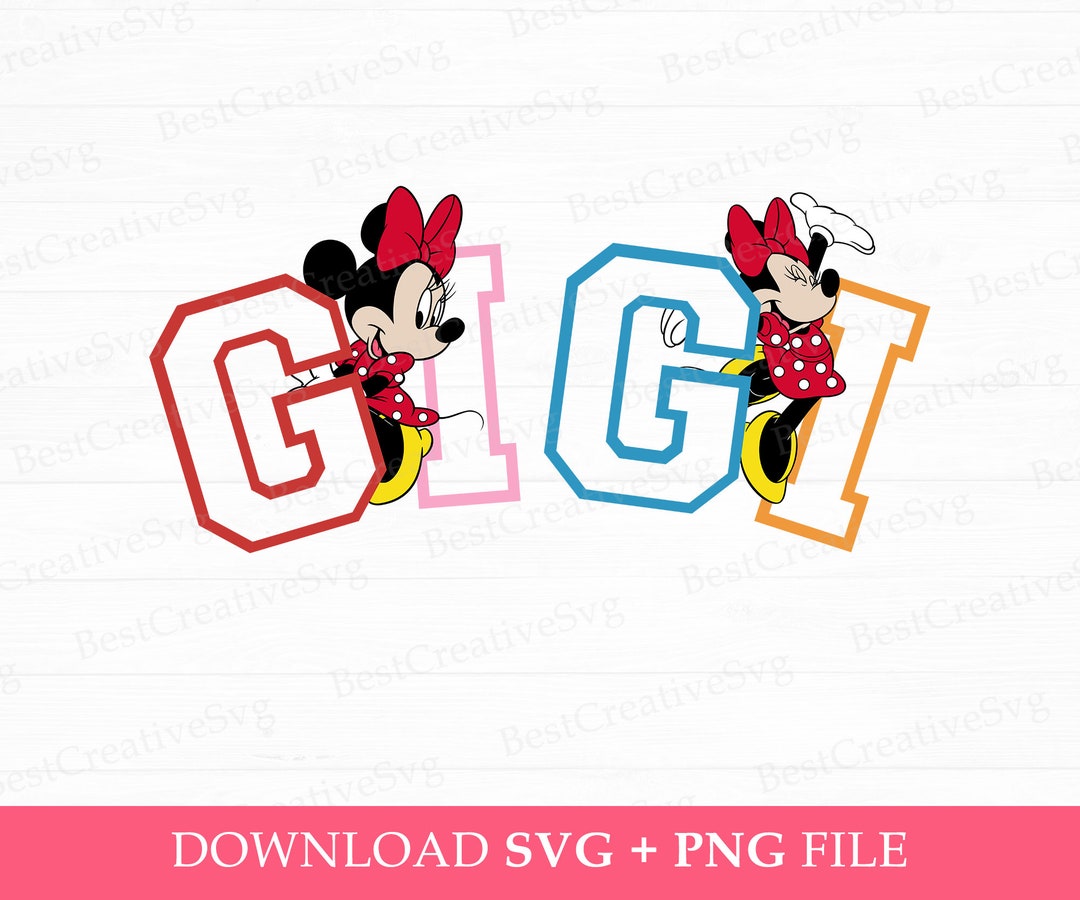 Gigi Svg, Family Vacation Svg, Cute Miss Mouse Svg, Family Trip Svg ...