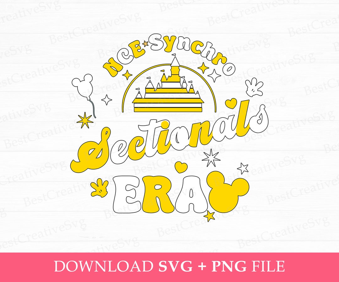 NCE Synchro Sectionals Era Svg, Magical Kingdom Svg, Custom Design Svg ...