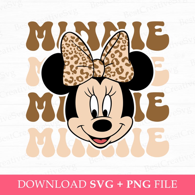 Minnie svg - Etsy España