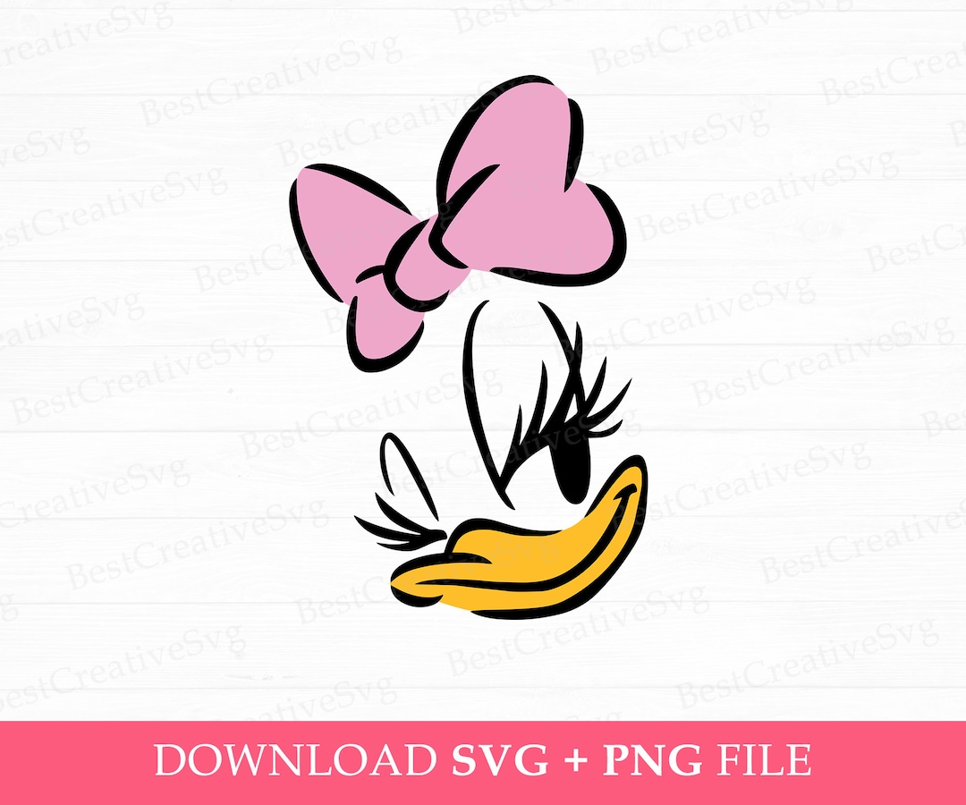 Retro Miss Duck Face SVG, Family Vacation Trip, Magical Kingdom (PNG ...