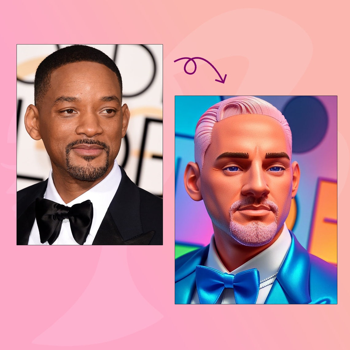 Barbie ,personalized Barbie Design, Barbie Drawing, Barbie Filter - Etsy