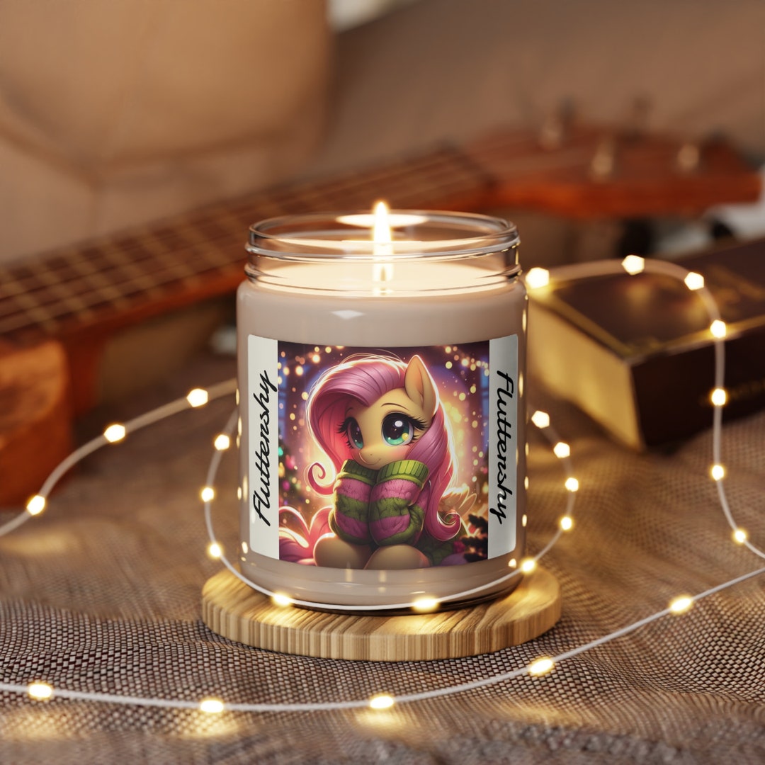 My Little Pony Fluttershy Scented Soy Wax Candle - Etsy