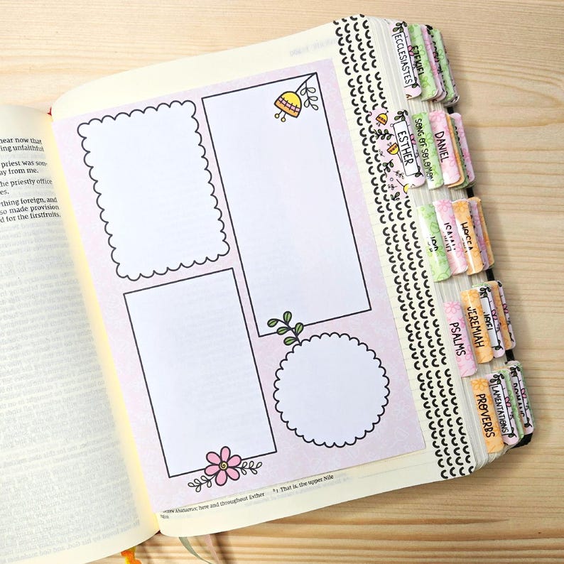 Love Like Jesus Christian Bible Insert Set 10 Pack (square) | Bible ...