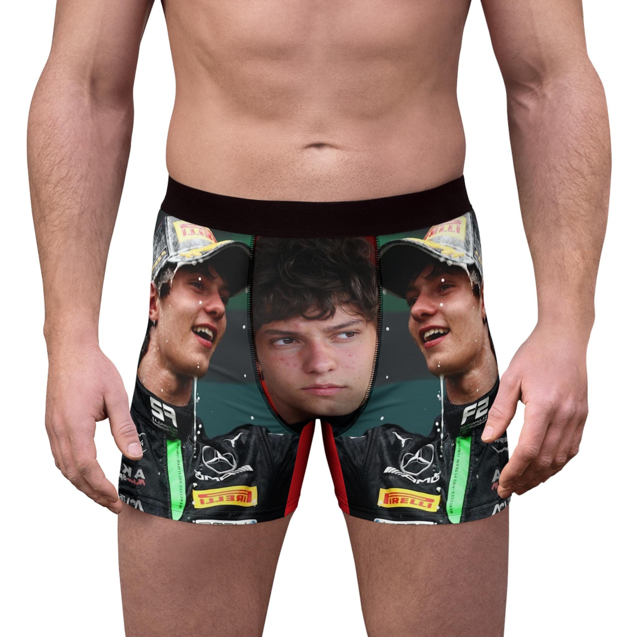 Kimi Antonelli F1 Merch Mercedes AMG Formula One Boxers Italian ...