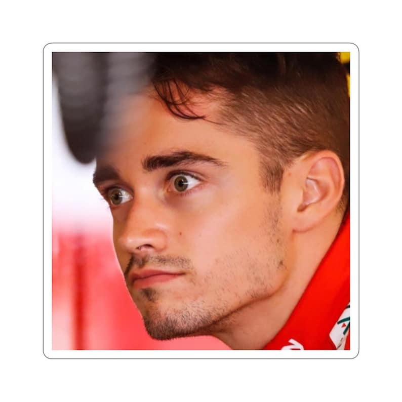 Charles Leclerc F1 Decal Sticker Funny Formula One Sticker - Etsy