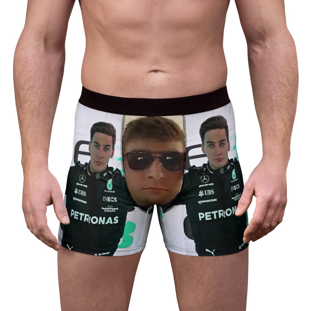 George Russell Meme Mens Boxer Briefs Formula One Fan Funy - Etsy