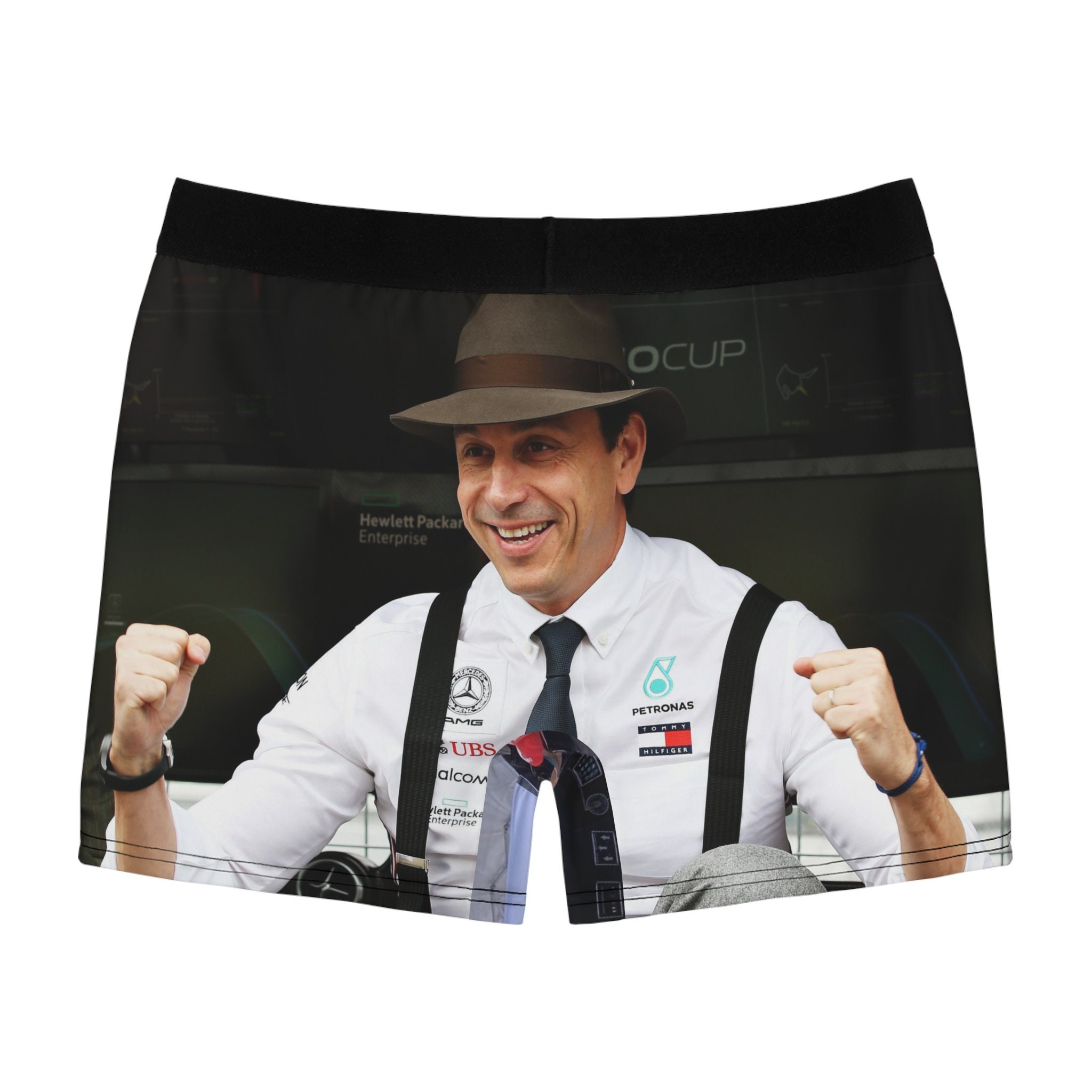 Toto Wolff Meme Underpants Funny Formula One Boxers Novelty F1 Gift ...