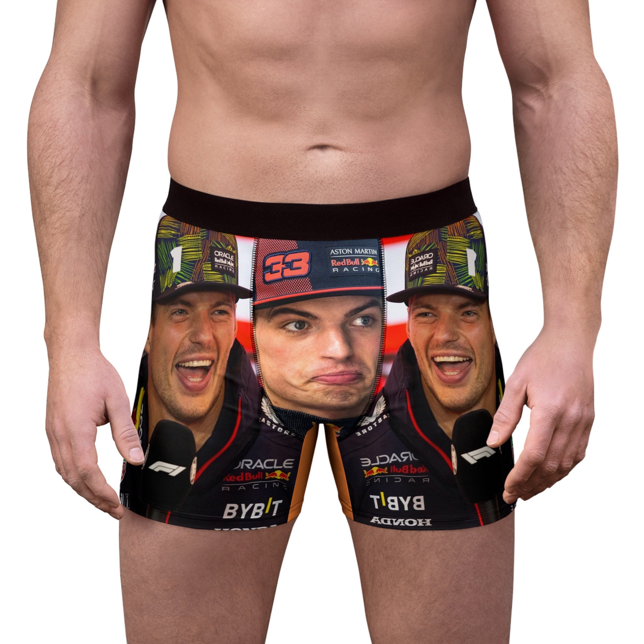Max Verstappen Meme Boxers | Novelty Formula One Gifts | Red Bull F1 ...