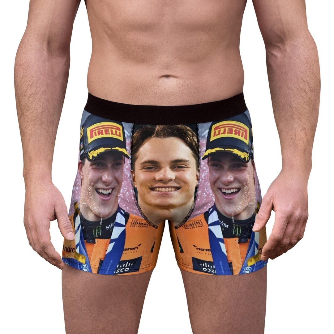 Oscar Piastri Comedy Boxers | Mclaren F1 Inspired Merch | Australia ...