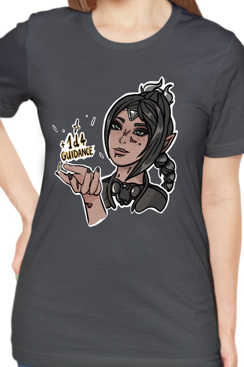 Shadowheart's Guidance | BG3 Inspired D&D Cute Art T Shirt Fan Merch ...