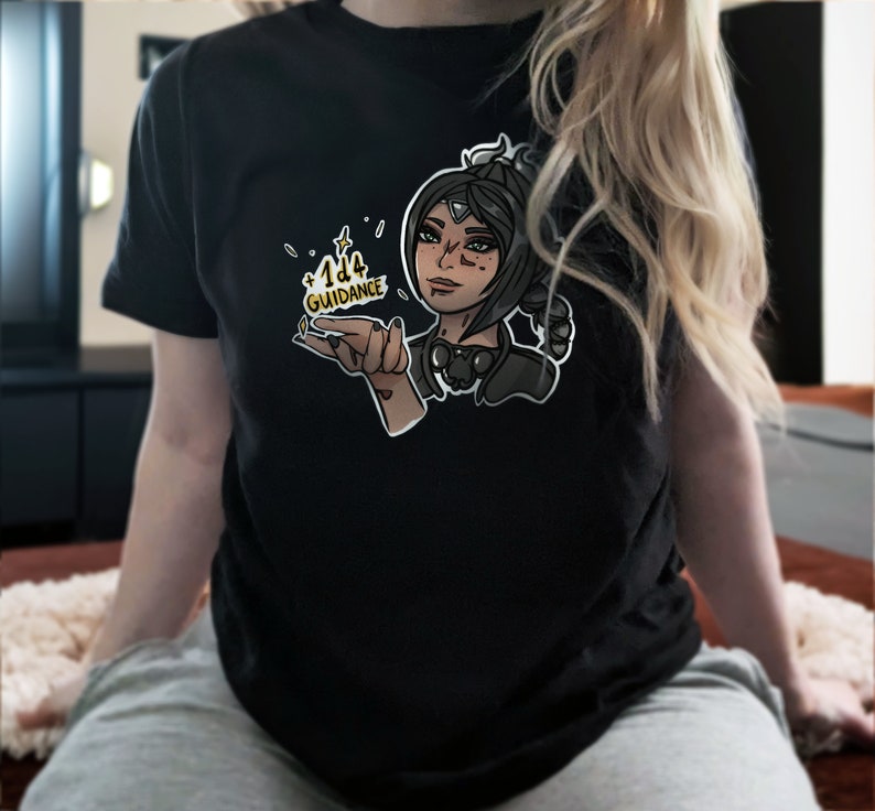 Shadowheart's Guidance | BG3 Inspired D&D Cute Art T Shirt Fan Merch ...