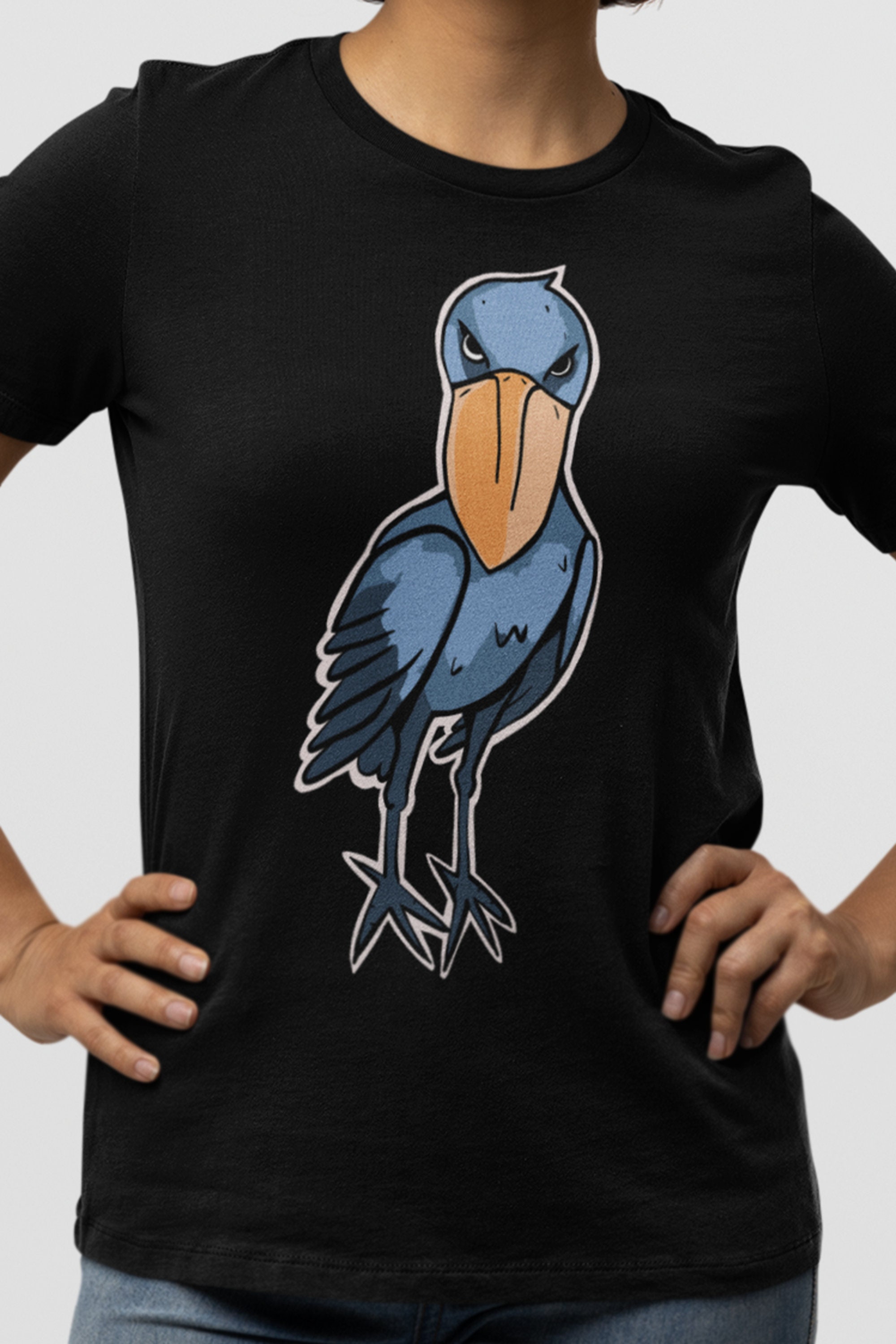 Grumpy Shoebill FFXIV Final Fantasy 14 Cute T Shirt Fan Merch Men Women ...