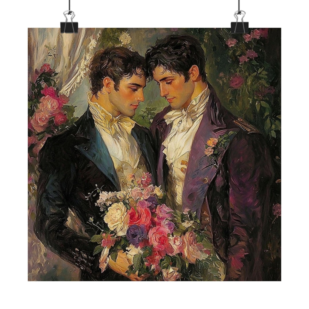 19th Century Portrait Style - Gay Regency Bucks Poster Art - "gather Ye ...
