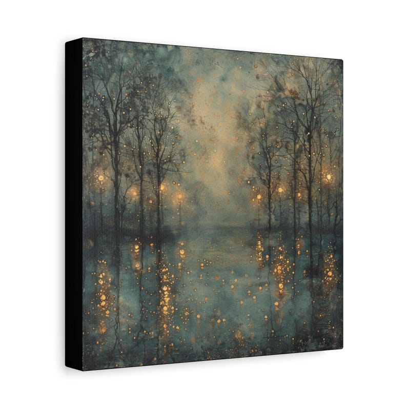 Atmospheric Water and Light Landscape - 19th Century Luminist Style ...