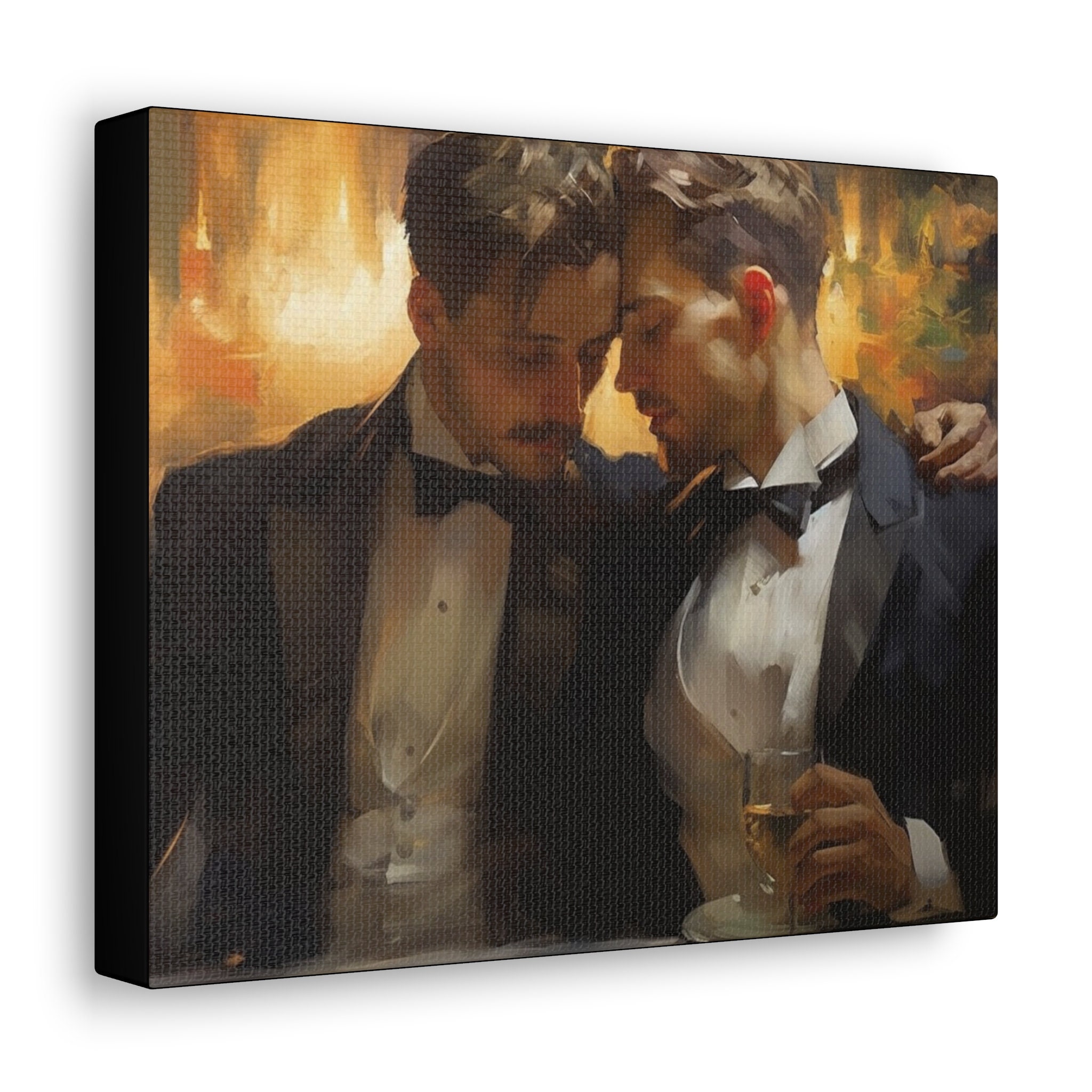 Gay Wall Art Intimate Conversations Wall Canvas LGBTQ - Etsy