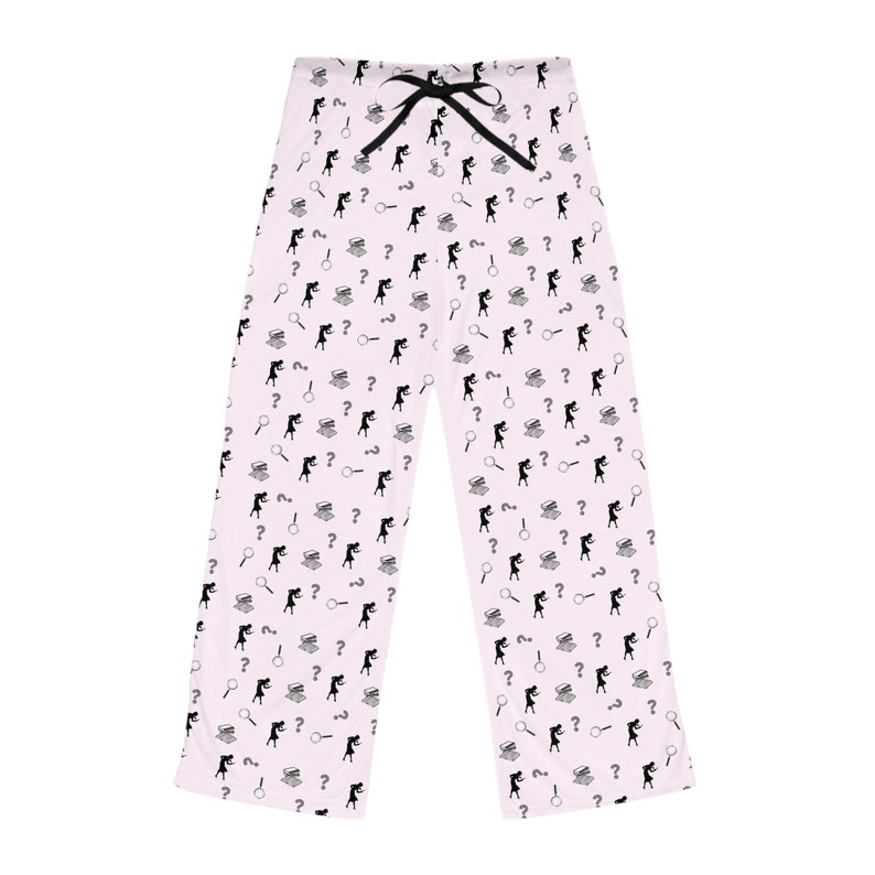 Girl Detective Pajama Pants - Womens PJ Pants - Mystery Themed Pajama ...