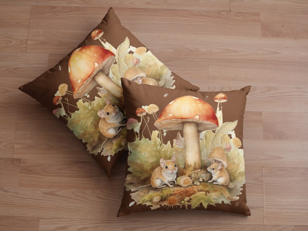 Cottagecore Accent Pillow Delightful Beatrix Potter Inspired Throw ...