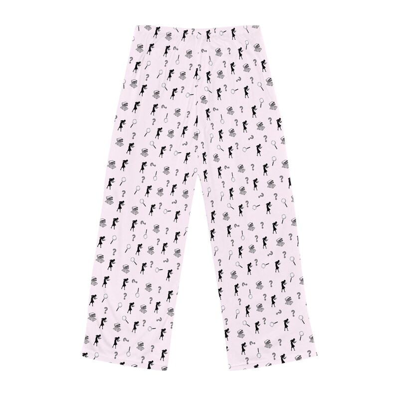 Girl Detective Pajama Pants - Womens PJ Pants - Mystery Themed Pajama ...