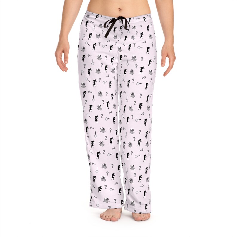 Girl Detective Pajama Pants - Womens PJ Pants - Mystery Themed Pajama ...