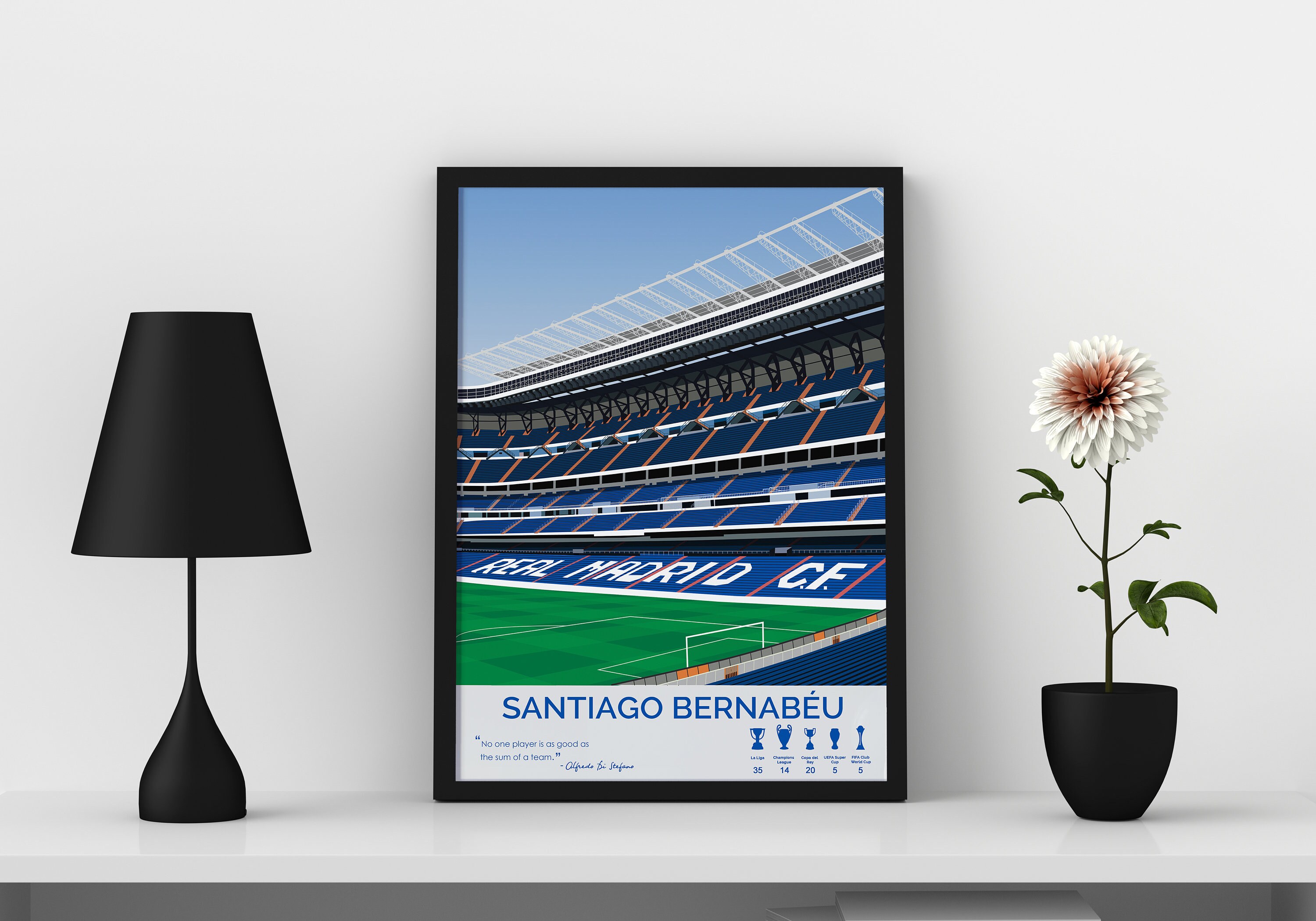 Ronaldo Nazario Poster - R9 - Real Madrid Art - Etsy