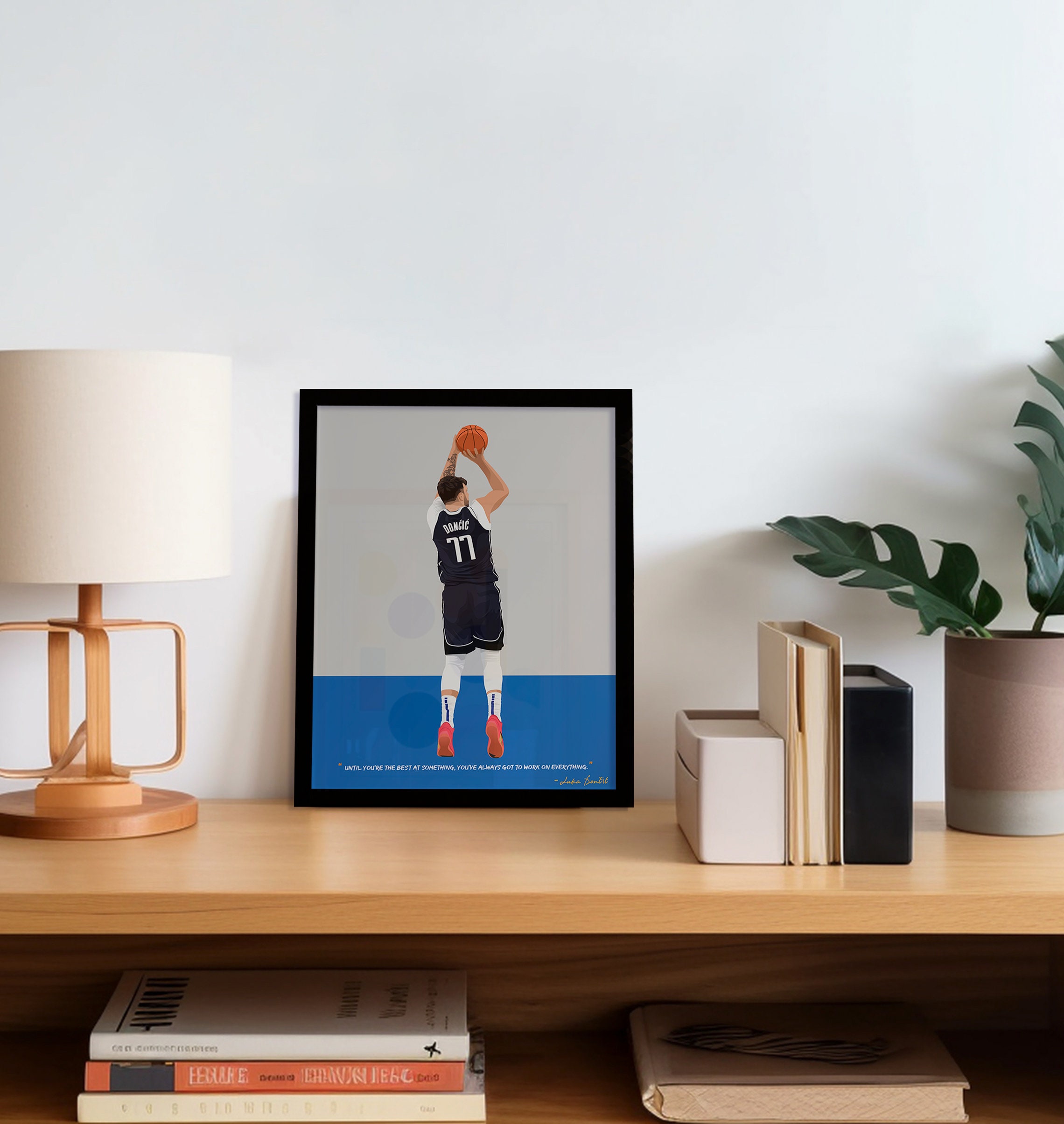 Luka Doncic Poster Basketball Prints NBA Basketball Gift - Etsy