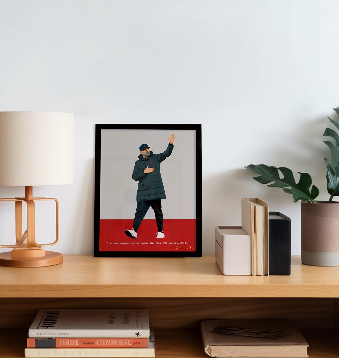 Jurgen Klopp Poster- Liverpool Prints - Liverpool Gift - Jurgen Klopp ...