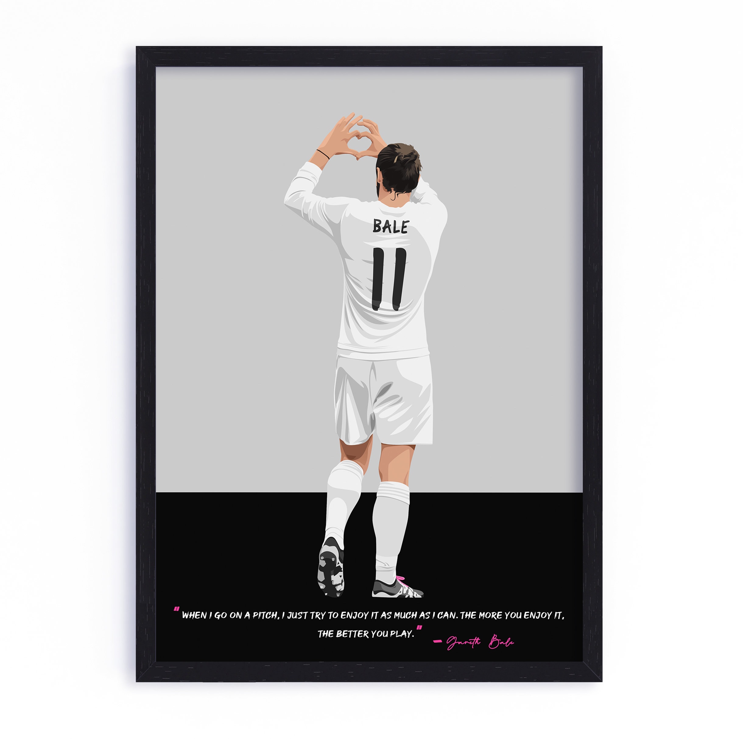 Gareth Bale Poster - Real Madrid Art Print - Etsy