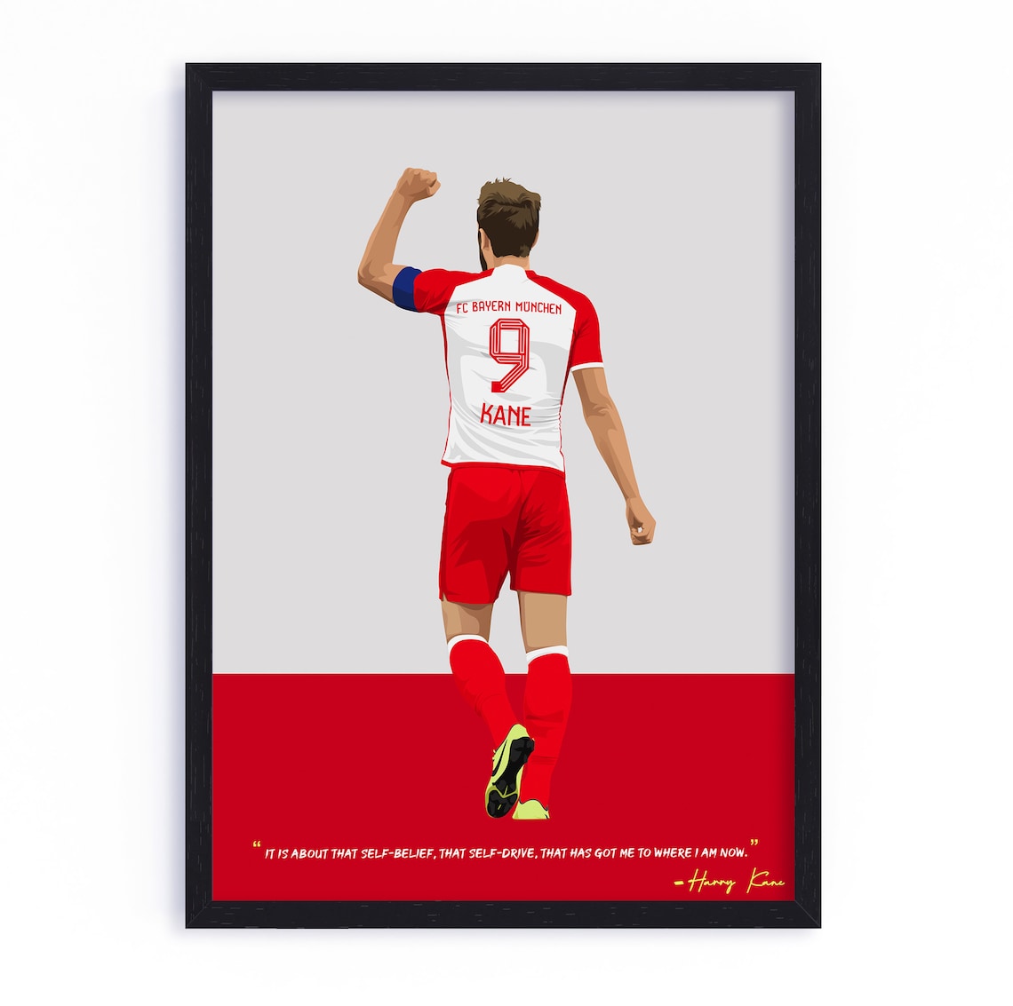 Harry Kane Poster Bayern Munich Print - Etsy