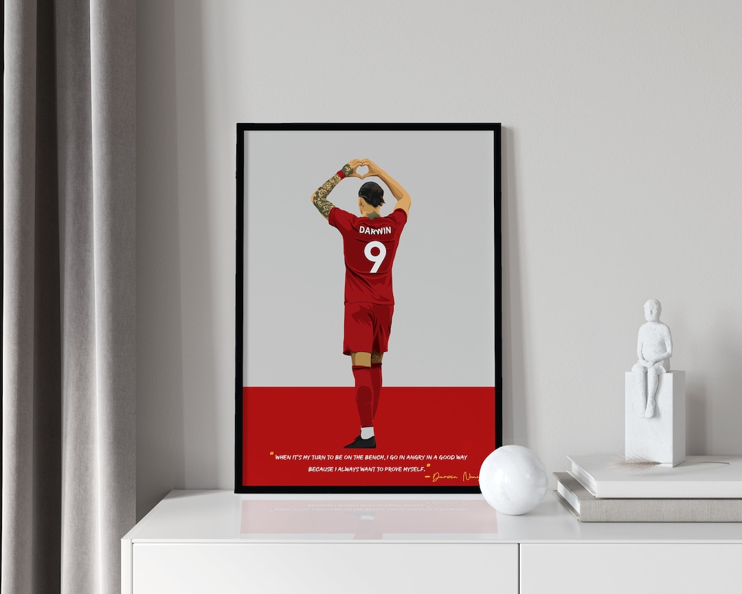 Darwin Nunez Print Liverpool Poster Liverpool Gifts Nunez Poster - Etsy