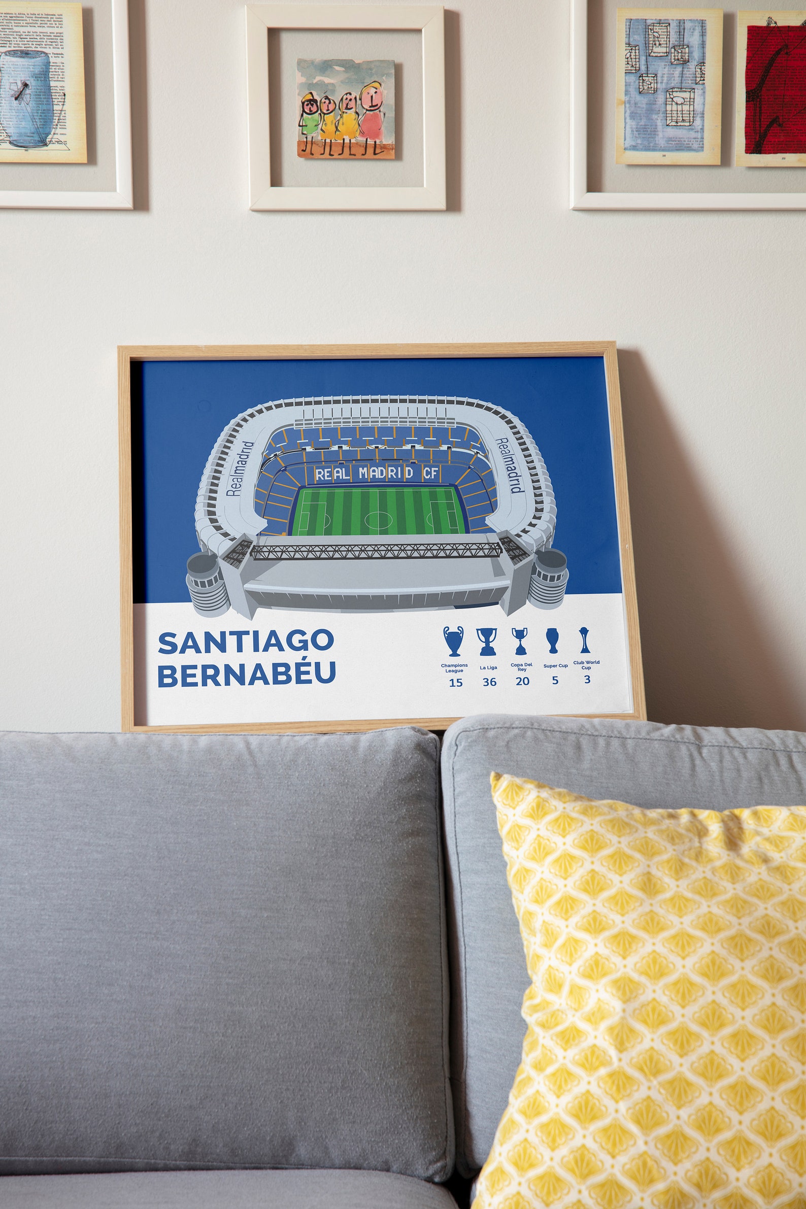 Real Madrid Poster - Santiago Bernabeu - Madrid Prints - Etsy