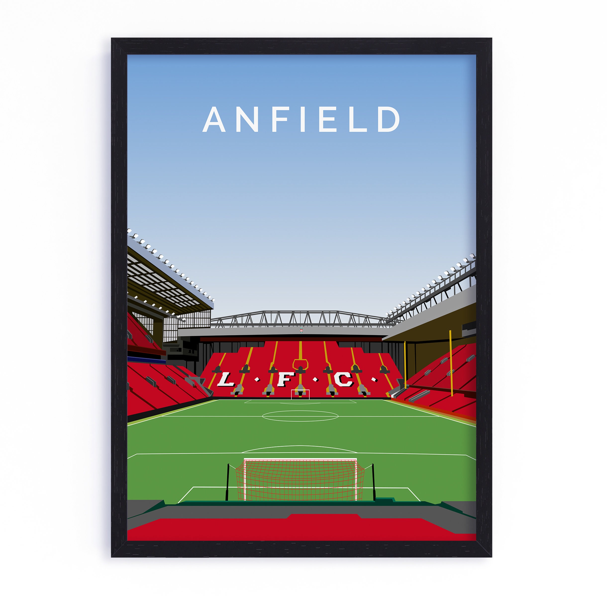Anfield Print Liverpool Poster Liverpool Gifts Anfield Poster - Etsy