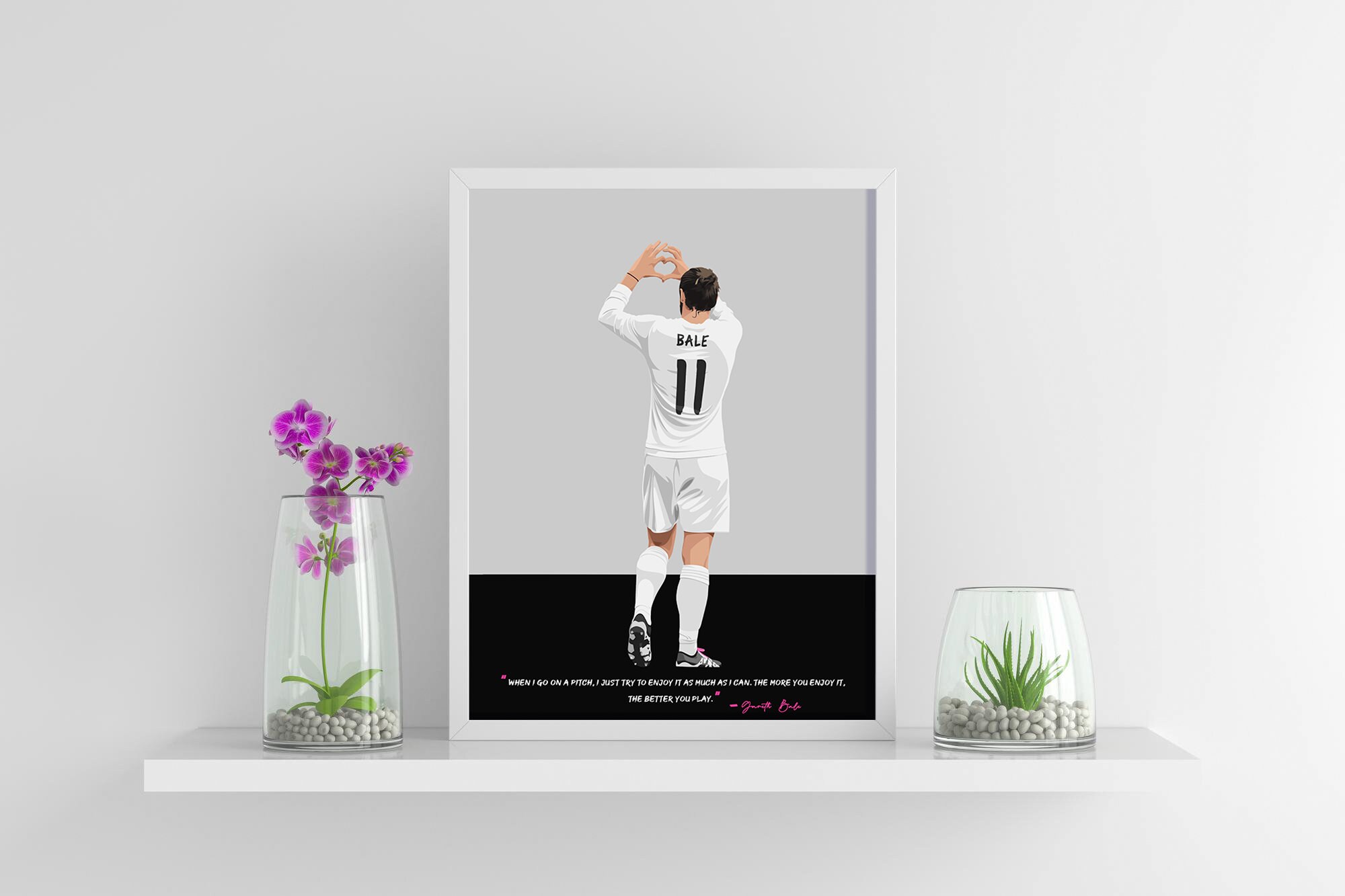 Gareth Bale Poster - Real Madrid Art Print - Etsy