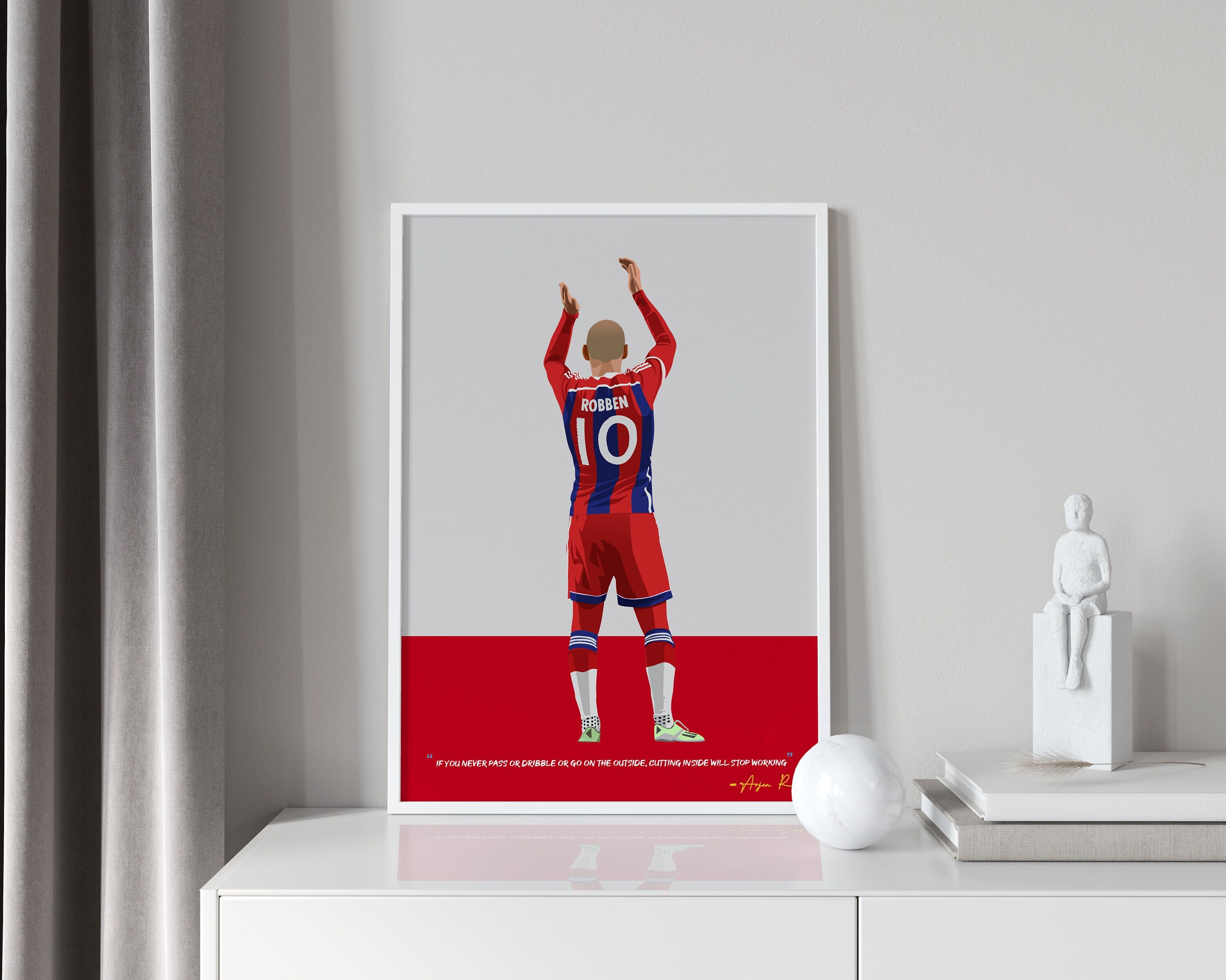 Arjen Robben Bayern Munich Poster Soccer Gifts Sports Poster - Etsy