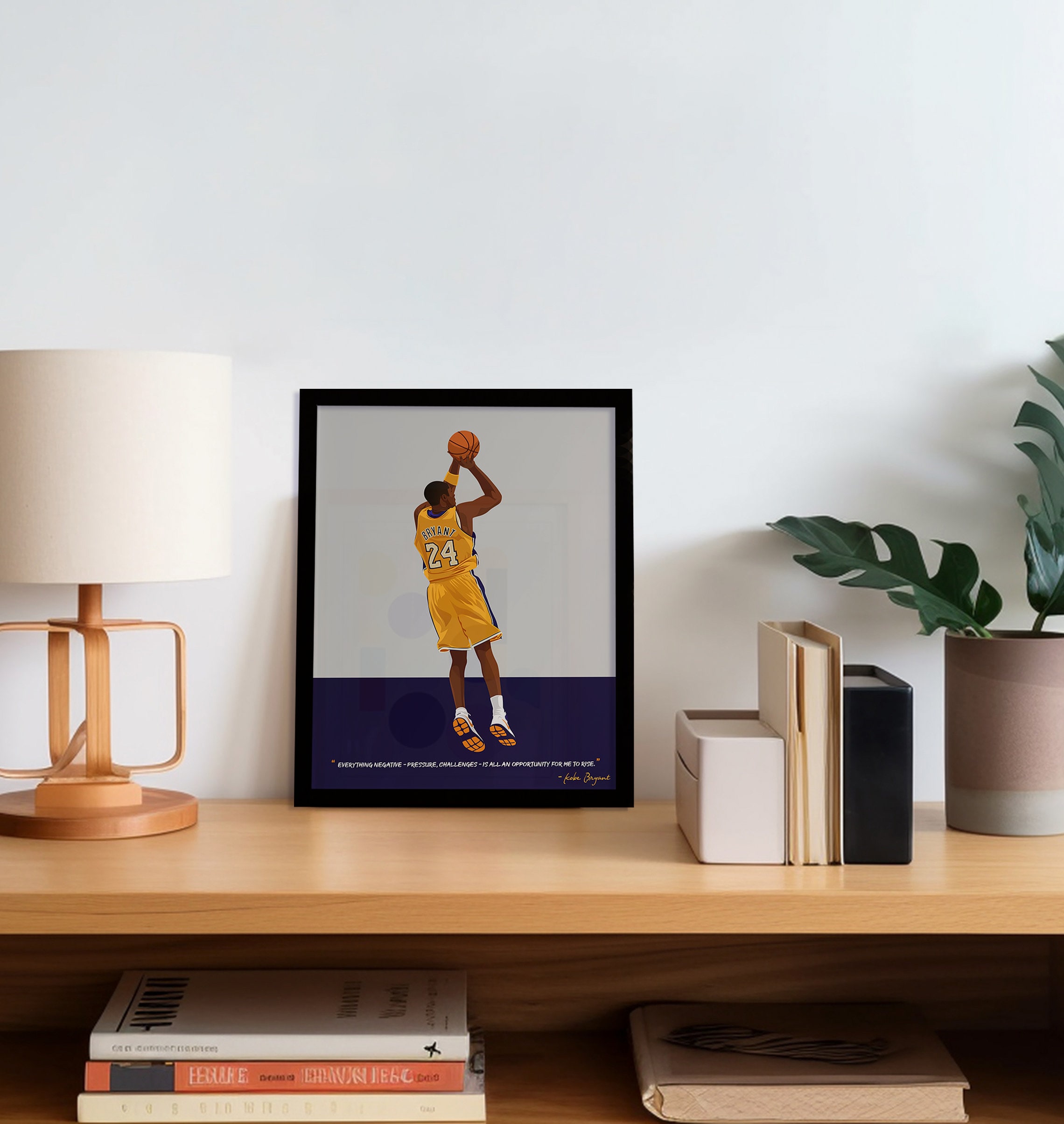 Kobe Bryant Poster Basketball Prints NBA Basketball Gift - Etsy