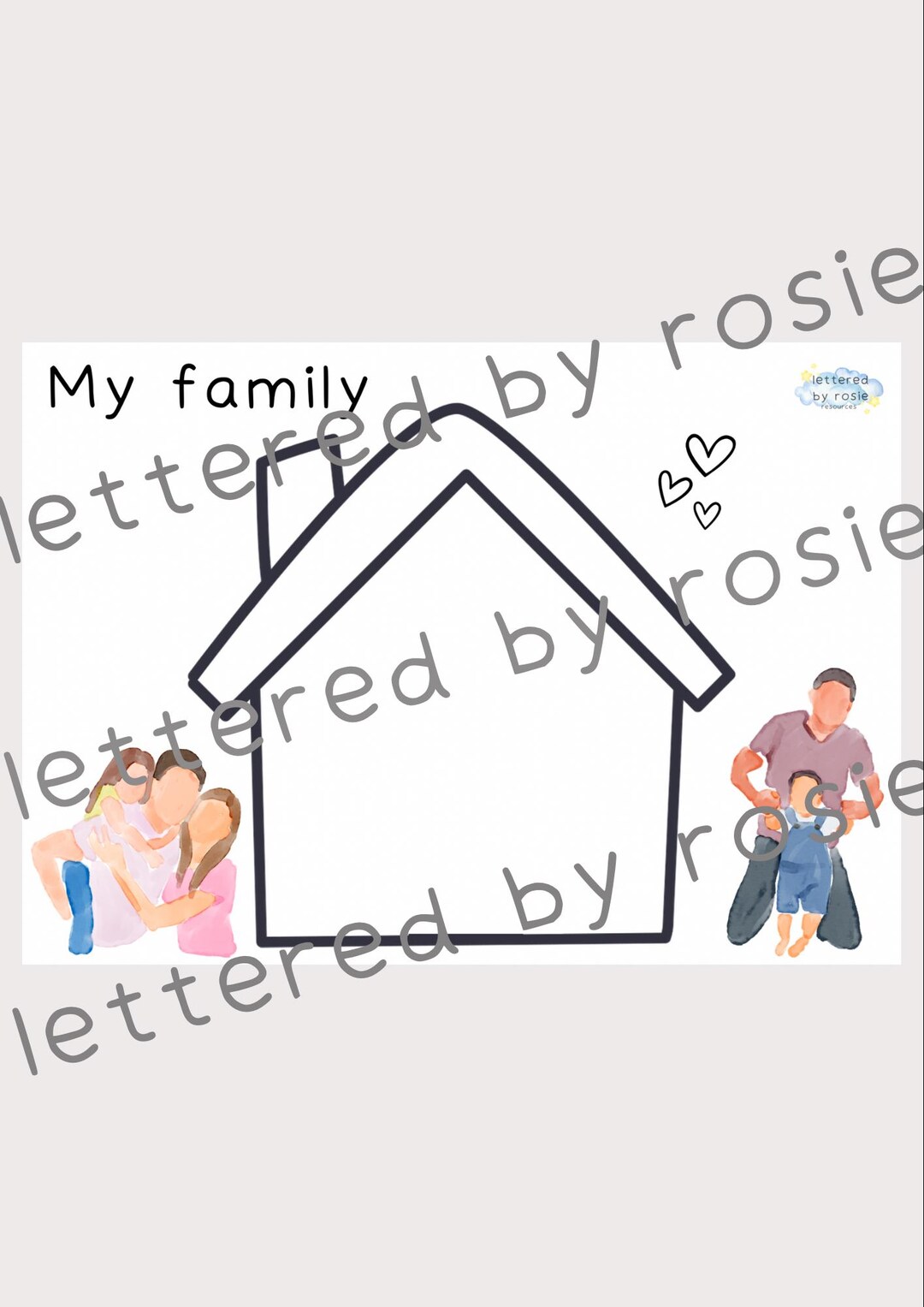 My Family - Marvelous Me! Digital Download EYFS Reception - Etsy