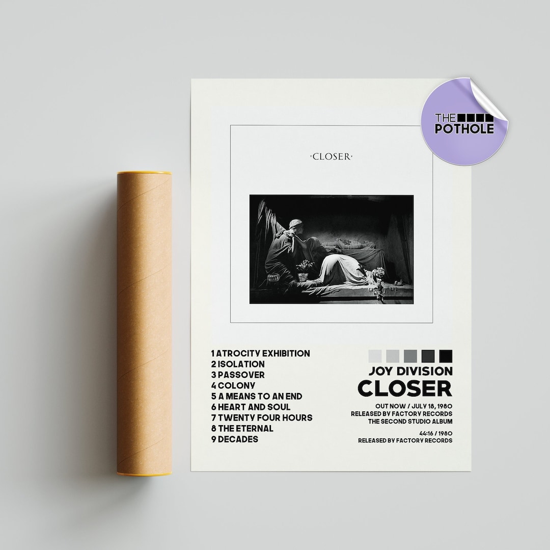 Joy Division Posters Closer Poster Joy Division Closer - Etsy