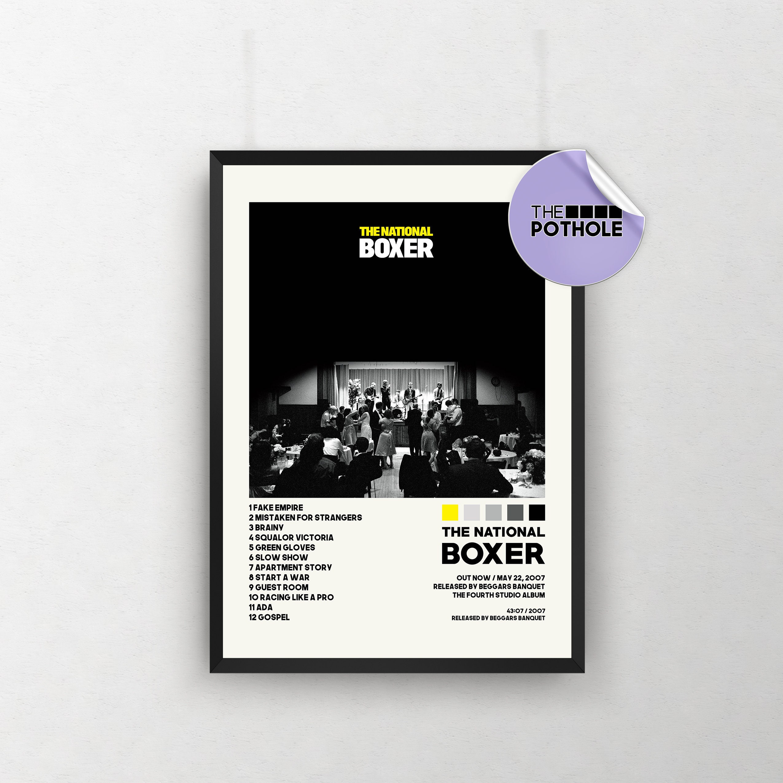The National Posters / Boxer Poster / Album Cover Poster sold by ...