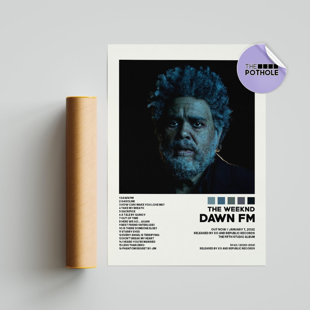 The Weeknd Posters / Dawn FM Poster / the Weeknd Dawn FM - Etsy
