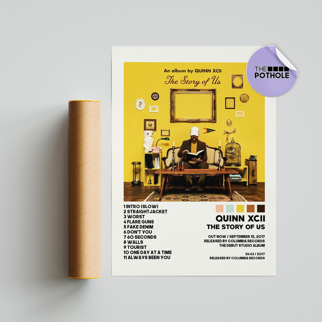 Quinn XCII Posters the Story of Us Poster Album Cover Poster - Etsy