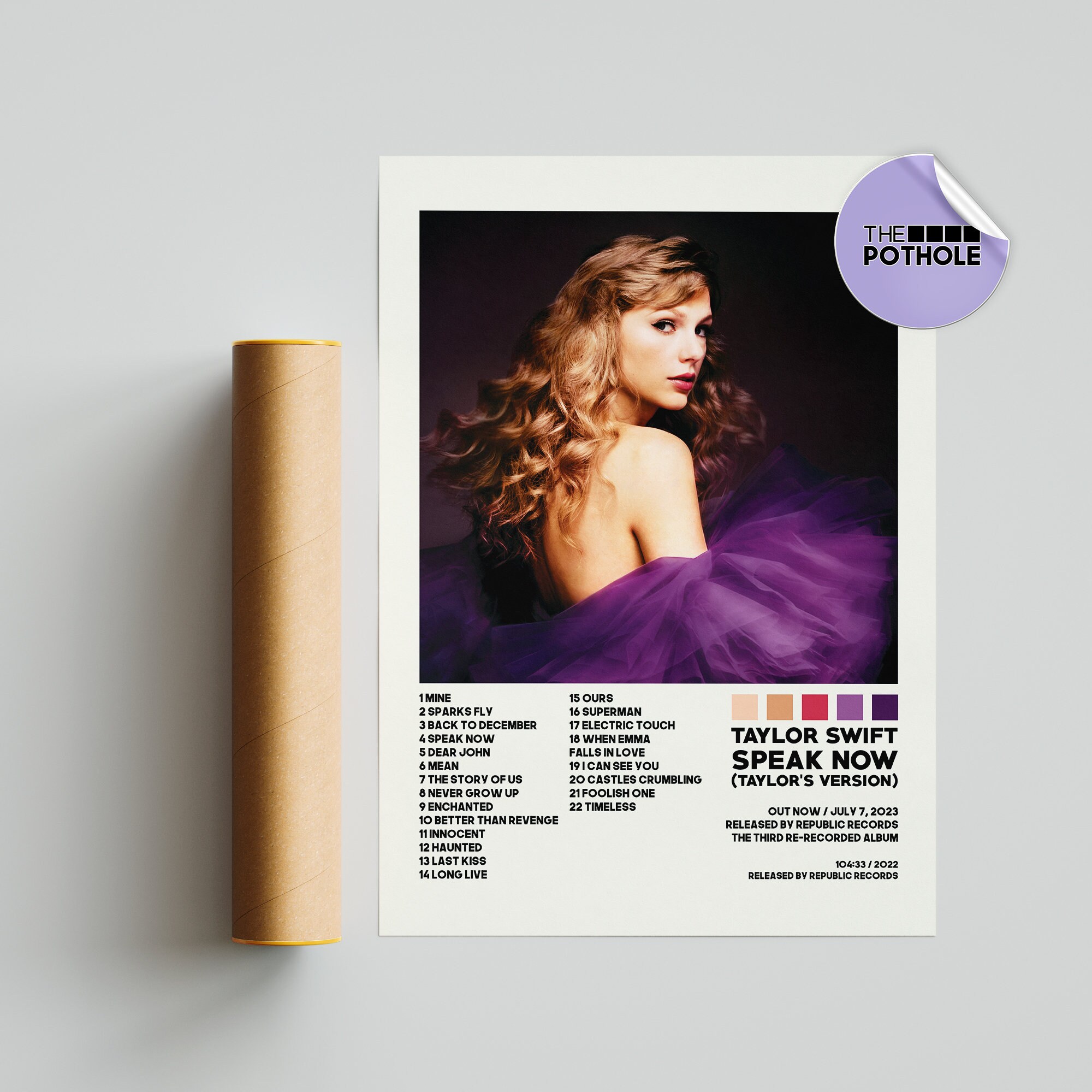 Taylor Swift Speak Now Album Cover